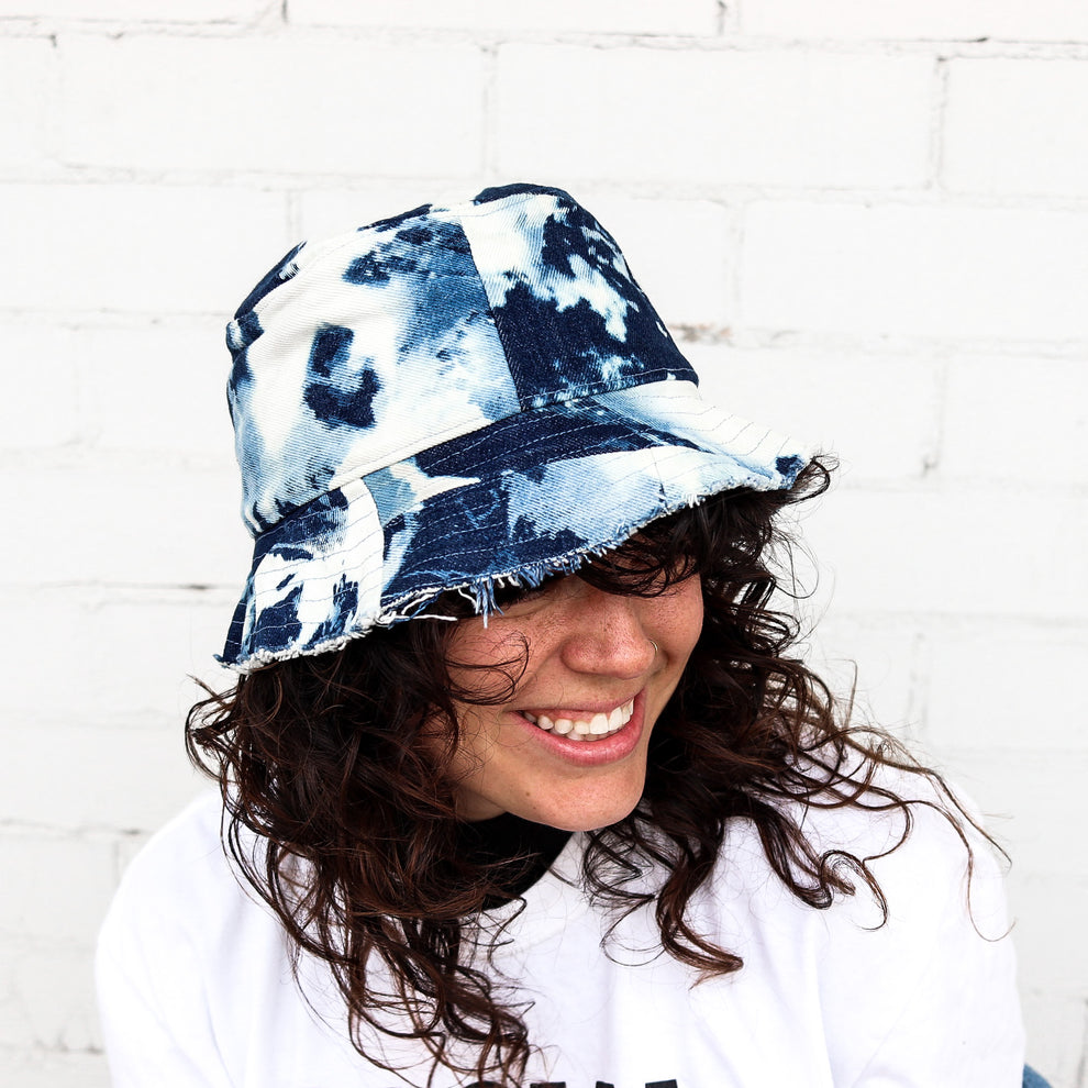 SCRAPPY BUCKET HAT – Dragon Denim